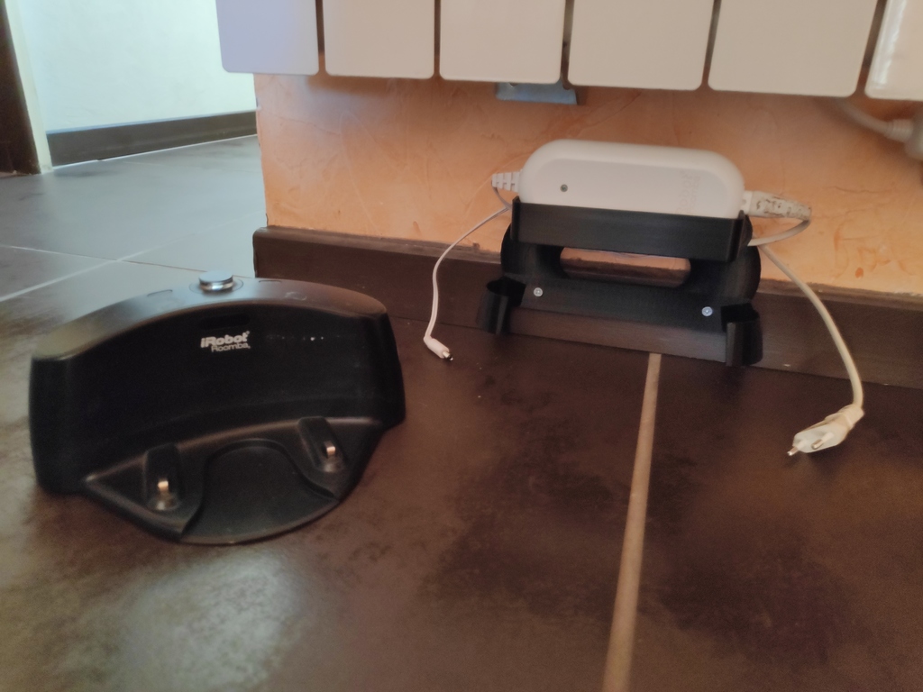 Free 3D file ROOMBA base charger 🧹・Model to download and 3D print・Cults